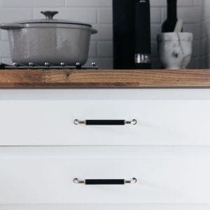 Handtag Brohult M | förnicklad - svart – frontapply.se