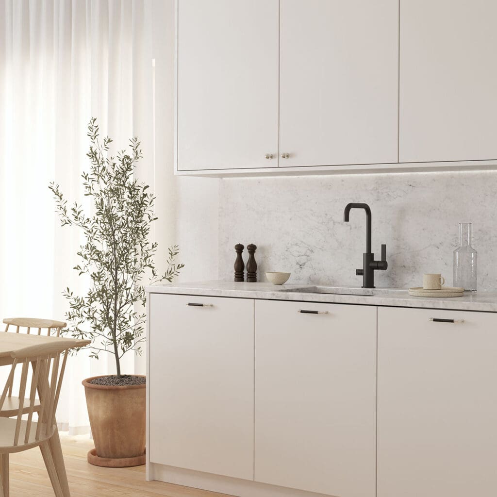 Handtag Brohult M | förnicklad - svart – frontapply.se