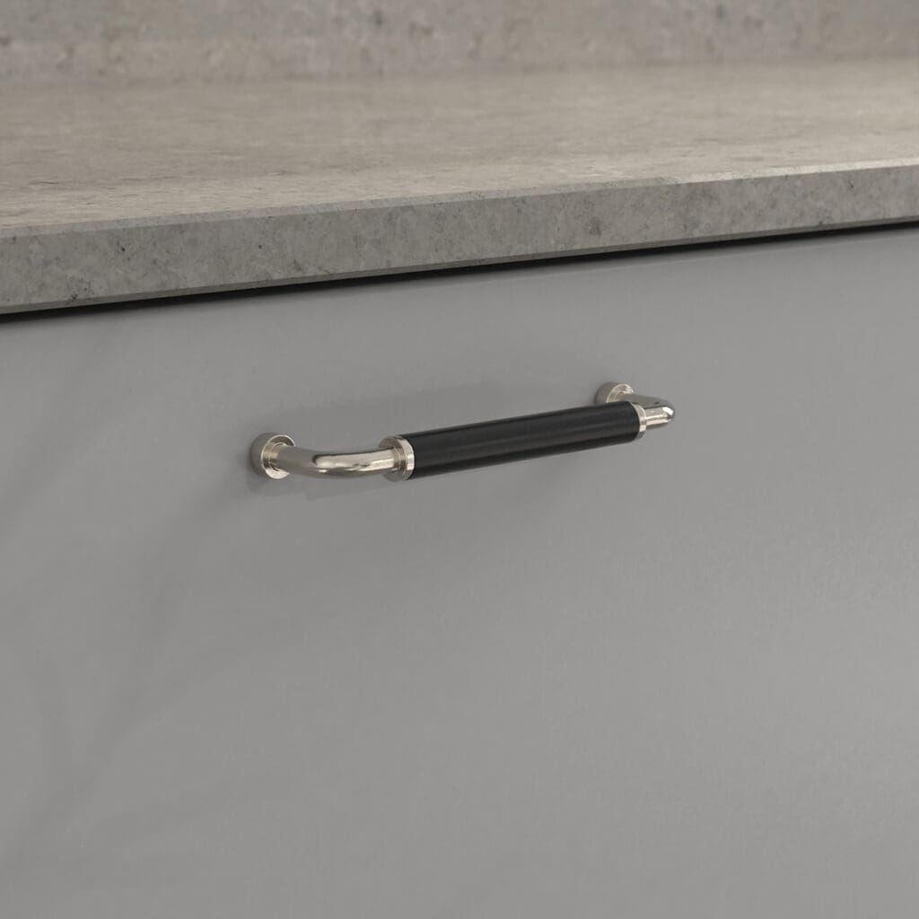 Handtag Brohult M | förnicklad - svart – frontapply.se